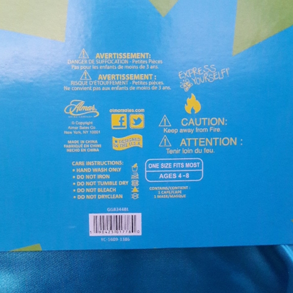 Almar | Costumes | Emoji Poop Superhero Reversible Cape Mask | Poshmark